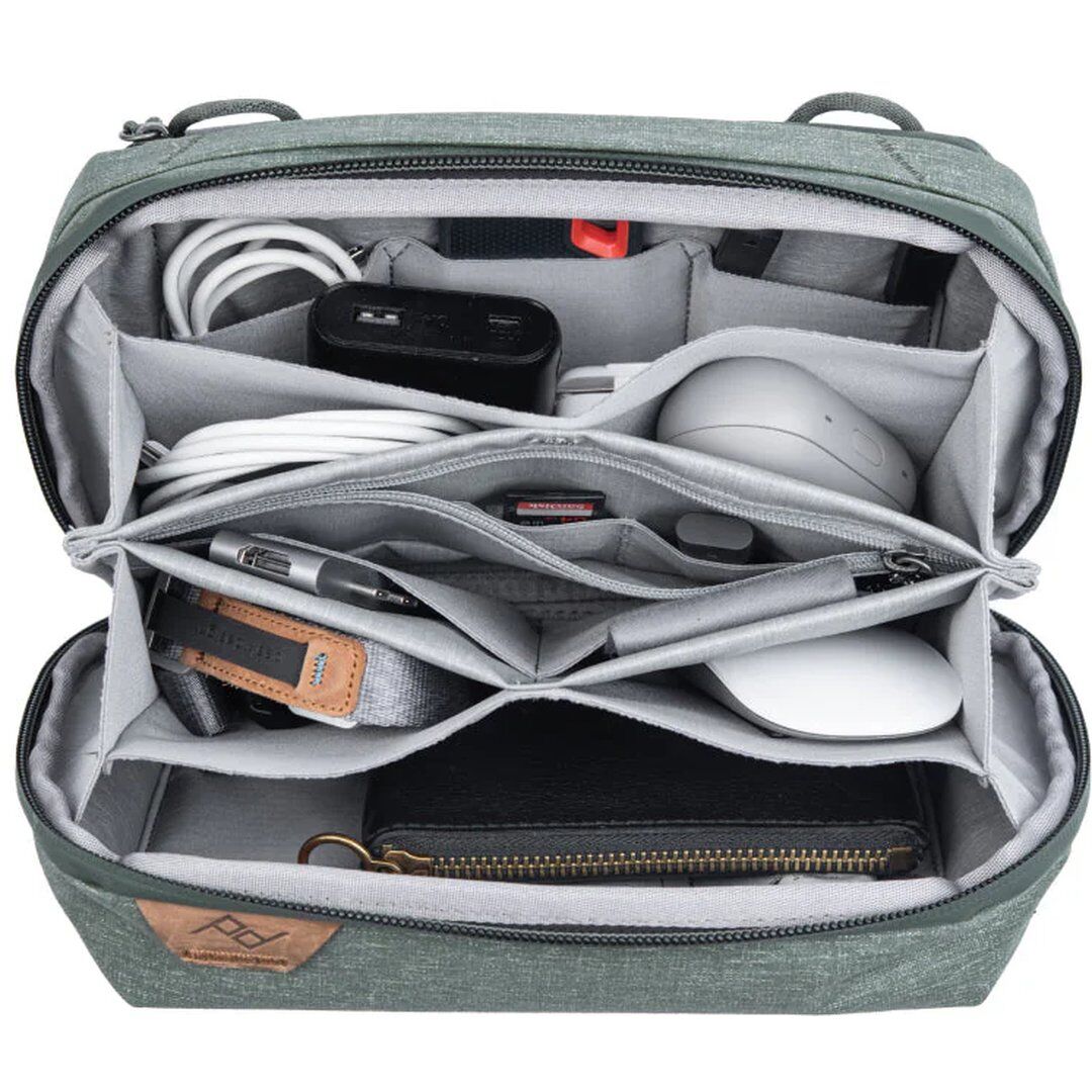 Tech Pouch – Sage Green | Çanta