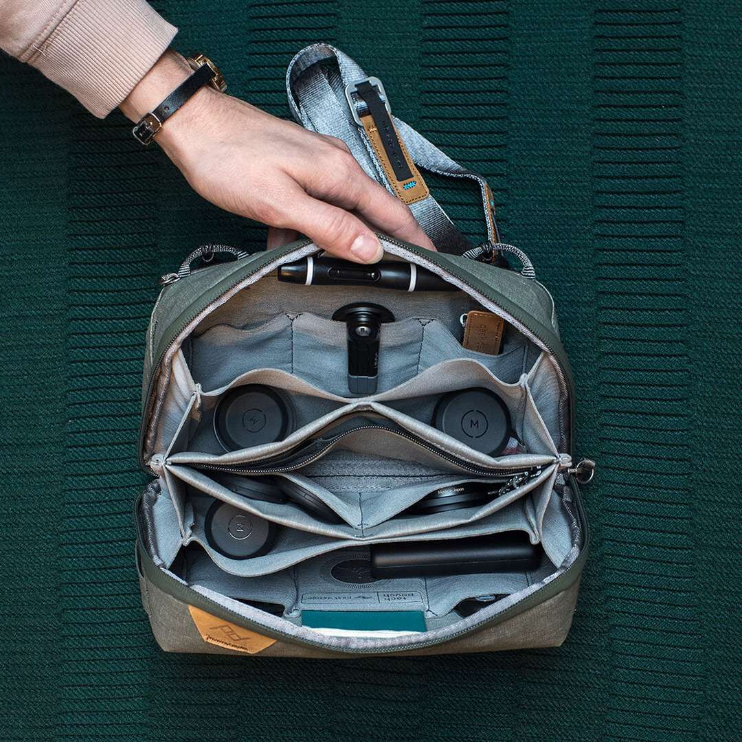 Tech Pouch – Sage Green | Çanta